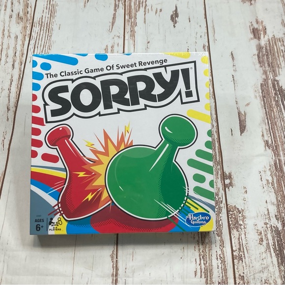 Hasbro | Games | Sorry Board Game Hasbro | Poshmark